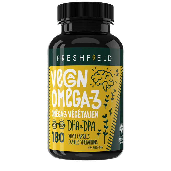 Vegan Omega 3 DHA + DPA: Plastic negative, carbon neutral | Freshfield